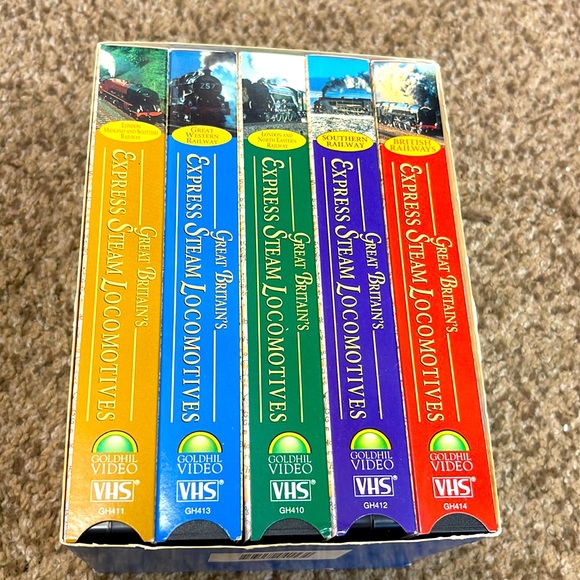 Media | Great Britains Express Steam Locomotive Vhs Collection Sets ...